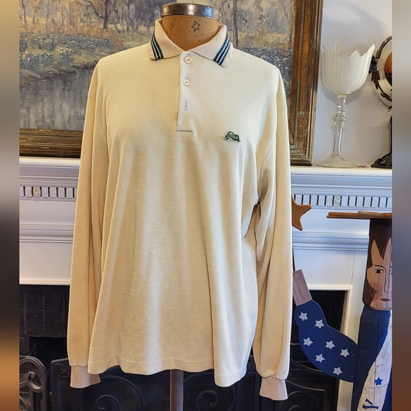 Garan | Shirts | Vintage Garan Velour Shirt Sleeve Polo Shirt | Poshmark